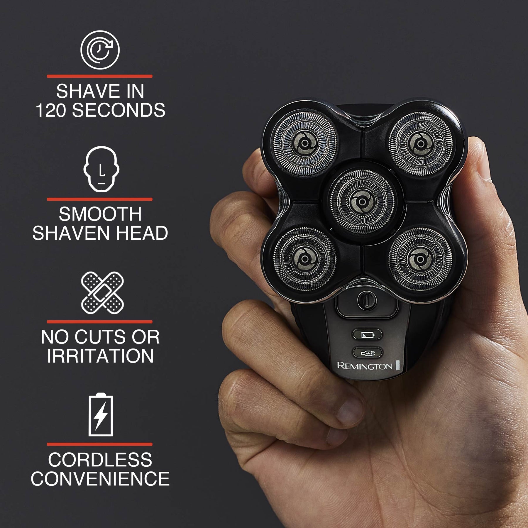 Balder™ Pro Head Rotary Shaver – Remington